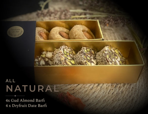 Assorted 8 Mithai Box - Luxury Gift Box with 3 Curated Variants ...